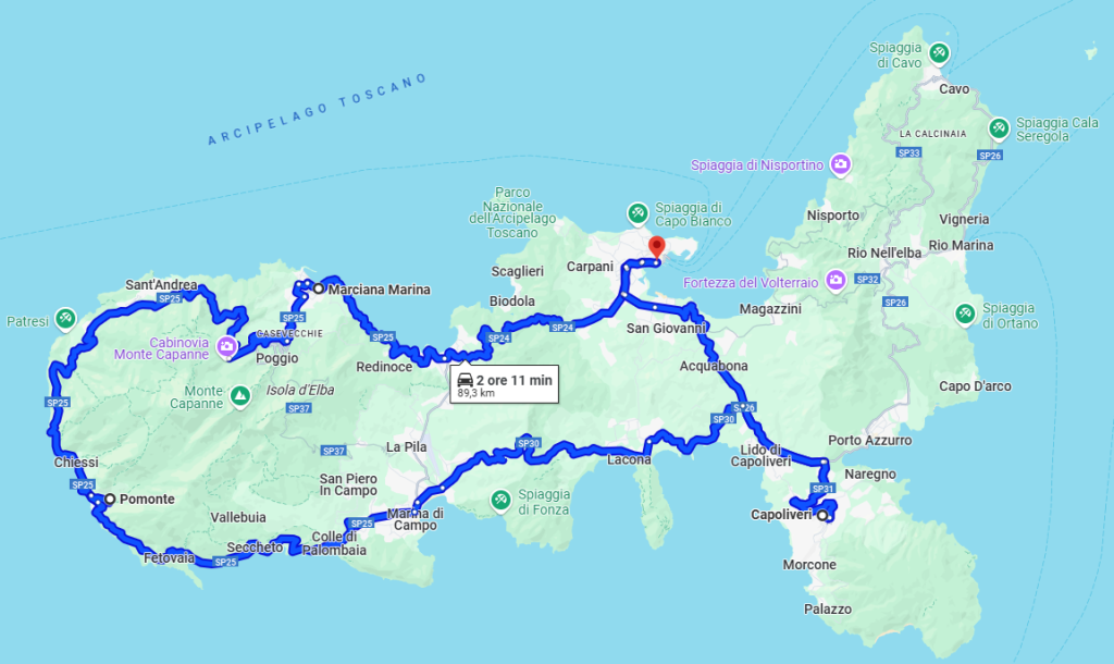 Itinerario in Camper all’Isola d’Elba: cosa Vedere in 3 Giorni – Il ...